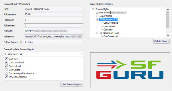 How to delete a ShareFile distribution group from a folder - SFGuru